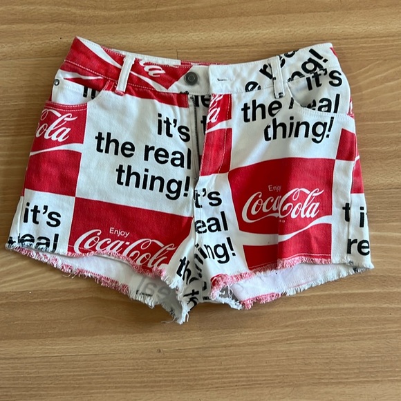 Coca Cola | Shorts | Coca Cola S Its The Real Thing Cut Off Shorts ...
